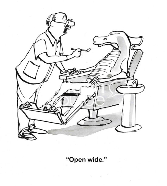 Open Wide - Cartoon Resource